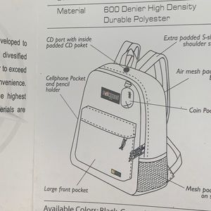 compass | Other | Compass Backpack Royal Blue Nwt | Poshmark